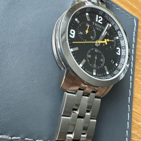 Tissot PRC 200 Chronograph Menâ s Watch T055417A | WatchCharts Marketplace