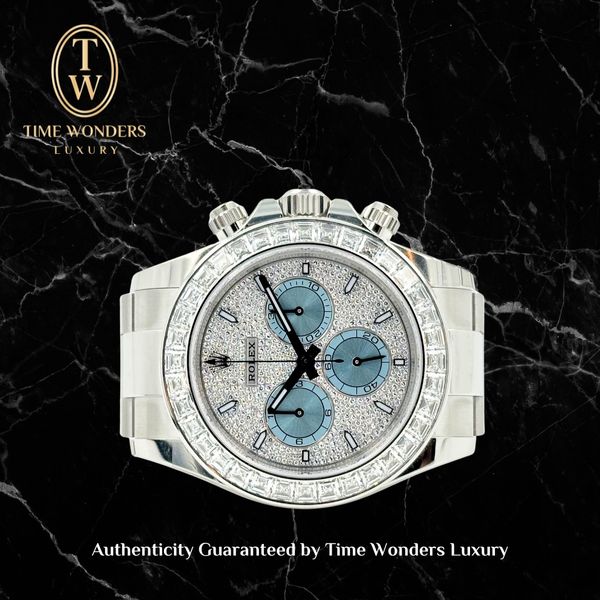 LNIB December 2024 Rolex Daytona Platinum 126576TBR "Off Catalogue ...