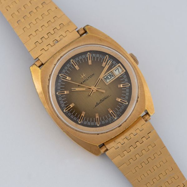 Vintage Hamilton Electronic 702 Watch ESA 9158 Movement Runs Fine New ...