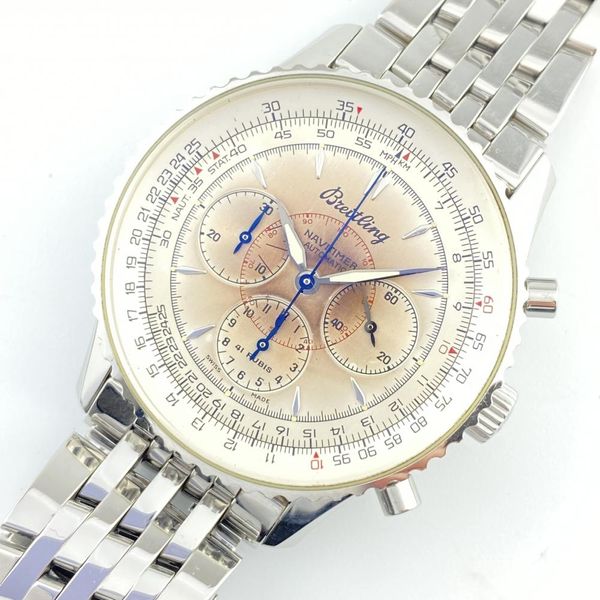 BREITLING Breitling A30030.4 Navitimer Montbrillant Chronograph 38mm ...