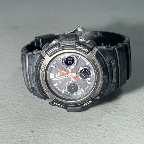 MENS CASIO AWG 101 ANA DIGI TOUGH SOLAR G SHOCK QUARTZ WATCH 4765 ...