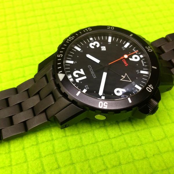 FS ::: KOBOLD SMG-1 TACTICAL WITH BRACELET PVD AEROSPACE TITANIUM ...