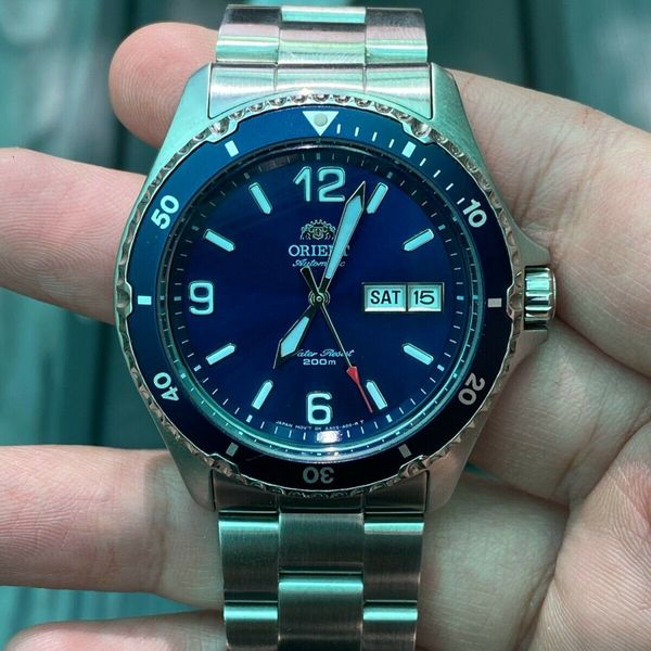 Orient 'Mako II' Japanese Automatic in Blue | WatchCharts Marketplace