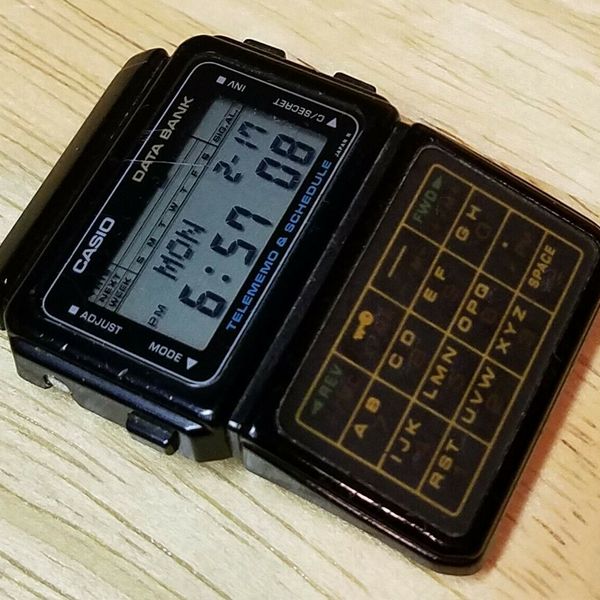 Vintage Casio Databank Watch DBC-60 Calculator Watch Japan 563 ...