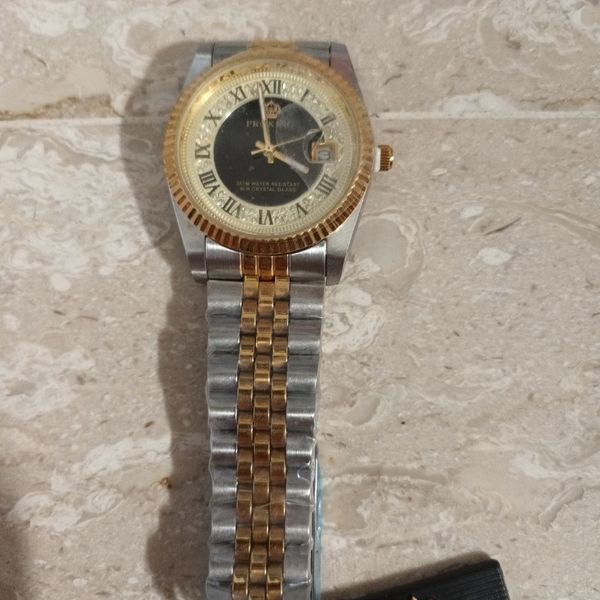 Proking Two-Tone Watch with Roman Numerals | WatchCharts Marketplace