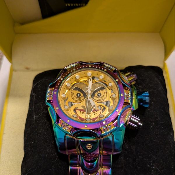 RARE- INVICTA - JOKERS WATCH - LIMITED EDITION | WatchCharts Marketplace
