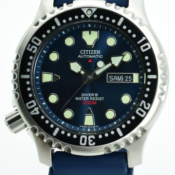 Citizen Promaster Automatic Diver's 200 M ISO Diver Watch NY0040-17L ...