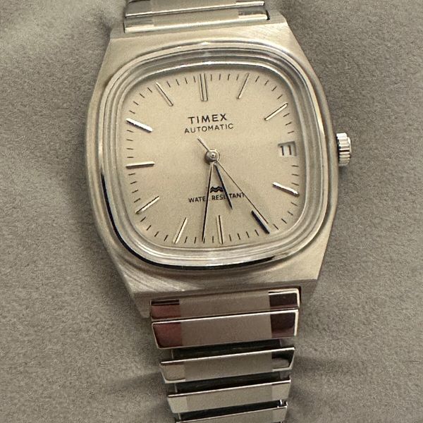 Timex Automatic 1983 E-Line Reissue 34mm with Expansion band Watch ...
