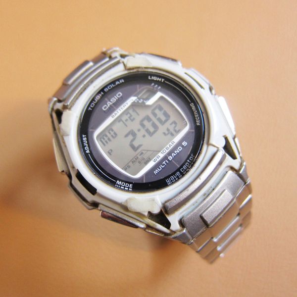 CASIO Wave Ceptor WV-M120 Multi-Band 5 Tough Solar Watch | WatchCharts ...