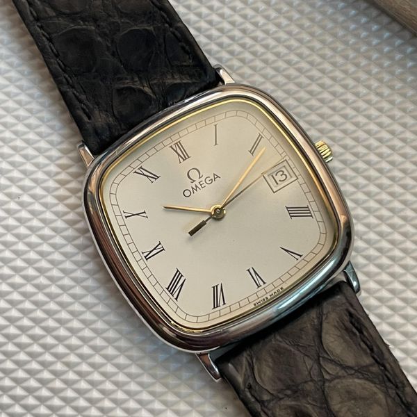 [WTS] Omega De Ville Quartz Roman Numeral - Original Strap & Buckle ...