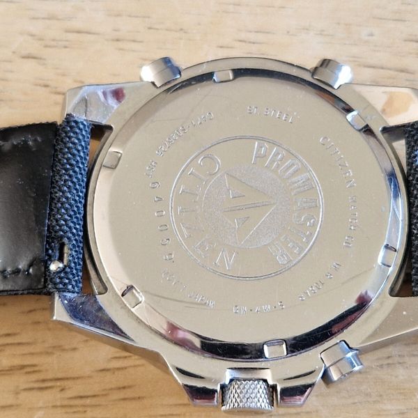 Citizen Promaster C471 World Timer Quartz Analog Digital Watch 100m ...