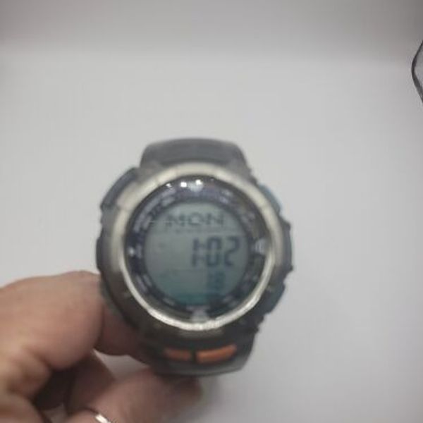Casio Pathfinder ProTrek Solar Atomic Watch Mens PAG-80 2894 | WatchCharts Marketplace