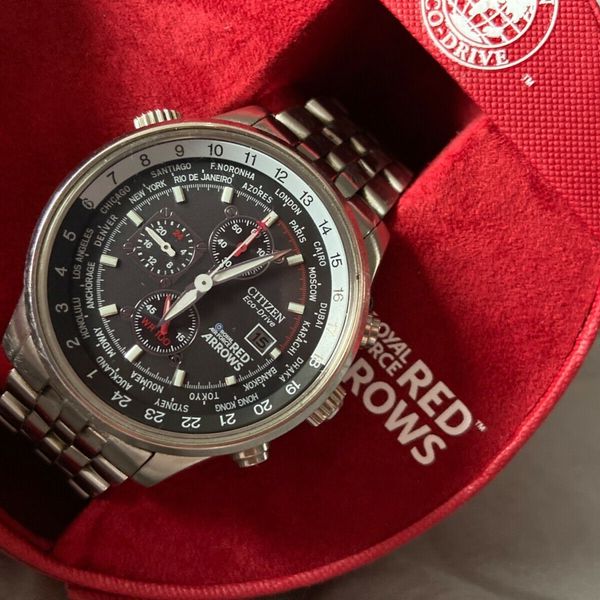 Citizen eco-drive Red arrows watch | WatchCharts Marketplace