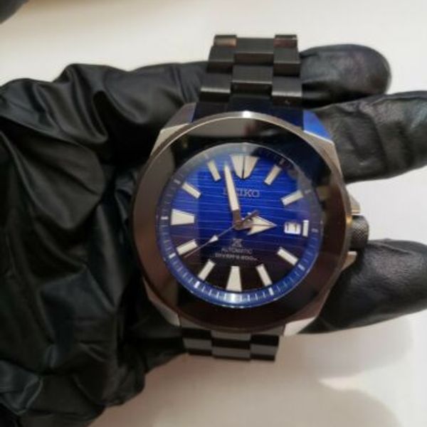 Seiko Prospex Blue Men's Watch - SRPC93 samurai mod (please read ...
