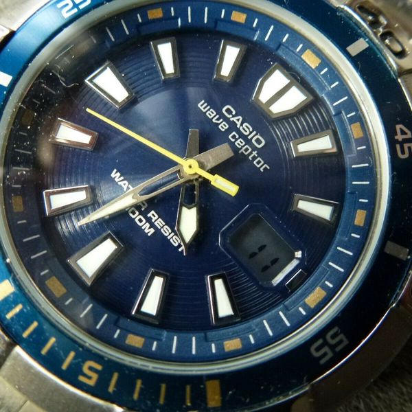 Taucheruhr 100m - Quartzwerk m.FUNKsteuerung - Casio Ceptor WVQ-142E ...