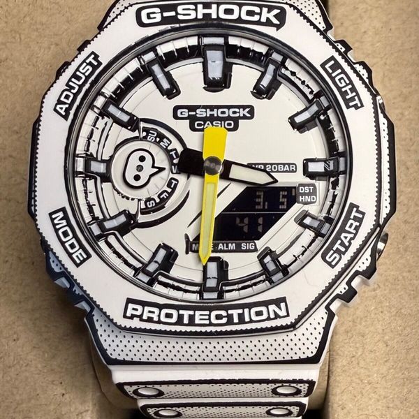 Casio G-Shock Manga White GA-2100MNG - Super Rare - UNWORN - Limited Edition | WatchCharts ...