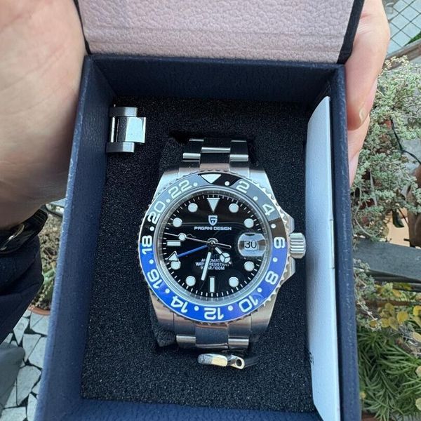 Orologio Pagani Design gmt batman sub automatic | WatchCharts Marketplace