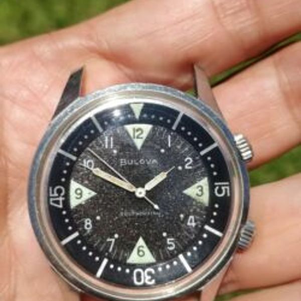 Bulova Super Compressor Diver M1 42 MM 1962 Vintage SWISS | WatchCharts ...