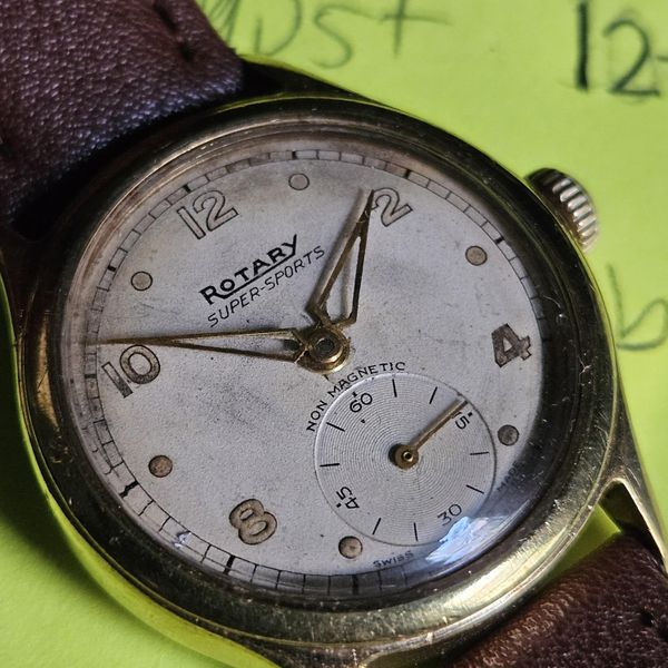 [WTS] Rotary Super Sport 1950s Manual Wind 30mm Watch - $60 SHIPPED ...