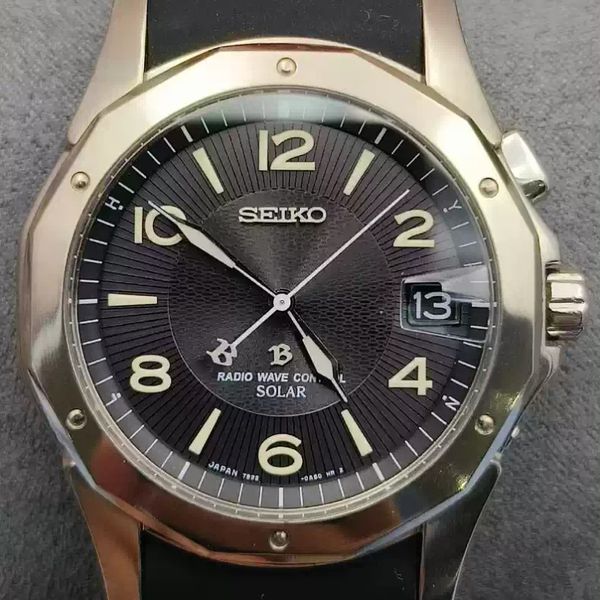 Rare Seiko Brightz Titanium Solar Radio Control Watch JDM | WatchCharts ...