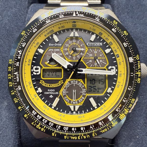 Citizen Eco-Drive Mens Promaster Skyhawk A-T Chronograph Watch JY8125 ...