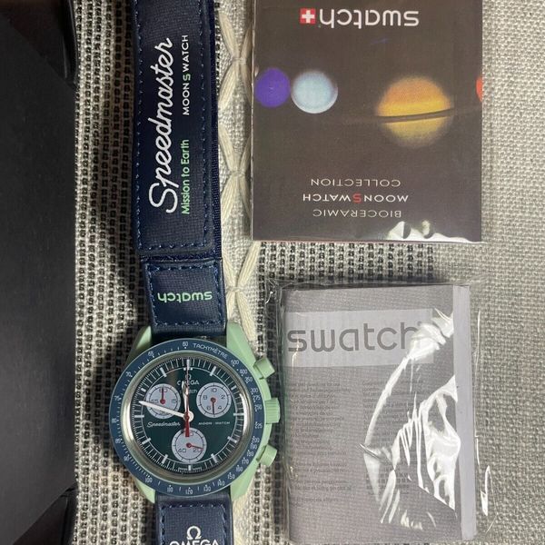 OMEGA Speedmaster Mission on Earth Men's Watch | WatchCharts Marketplace