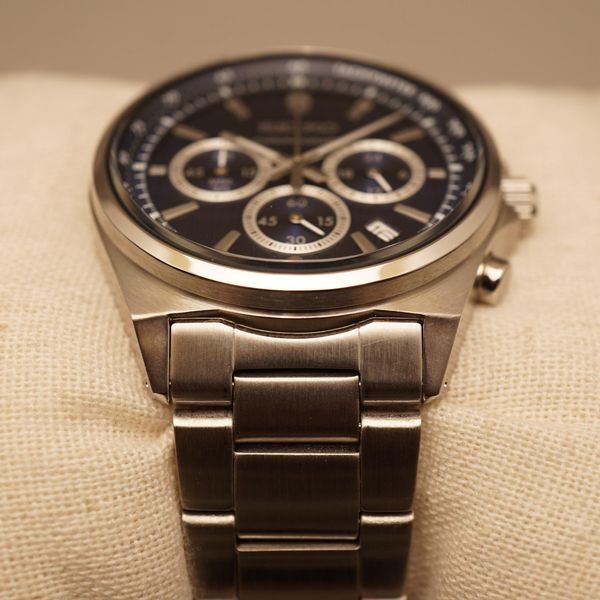 [WTS] Seiko Selection SBTR033 8T63 S-Series Dark Blue Dial Quartz Chronograph Watch - $135 ...