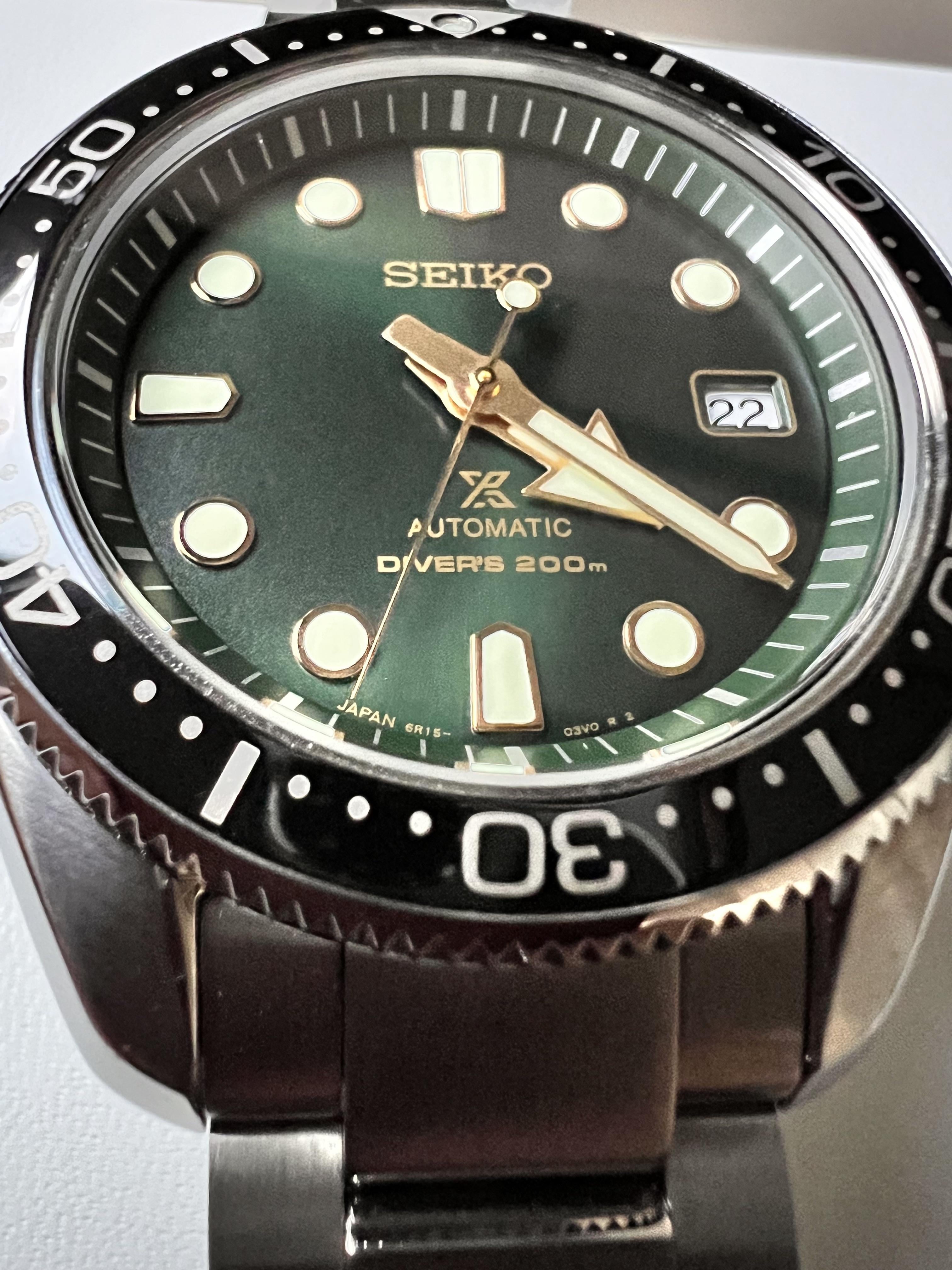 [WTS]Seiko SPB105j Green dial LE | WatchCharts Marketplace