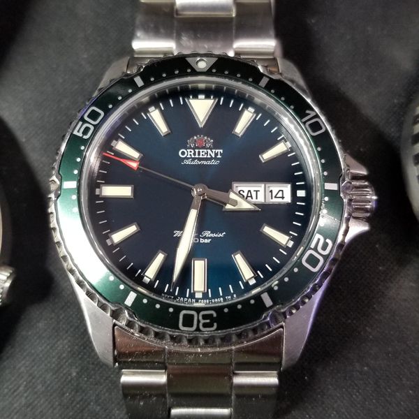 [WTS] Orient Kamasu Green Face $180 Shipped! | WatchCharts Marketplace