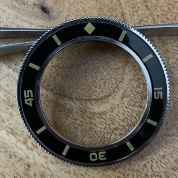 Blancpain Fifty Fathoms / Waltham Vintage Bezel Replace For Damage ...