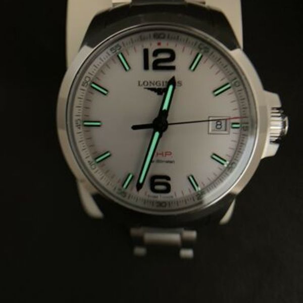 LONGINES Conquest VHP 41MM L37164766 Quartz Men's Watch | WatchCharts