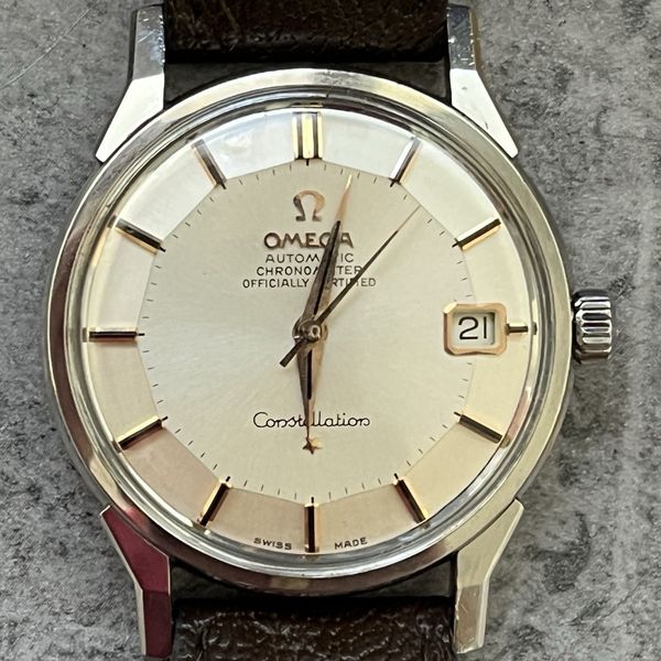 Omega Constellation Pie Pan Automatic AnnÃ©e 1964 | WatchCharts Marketplace