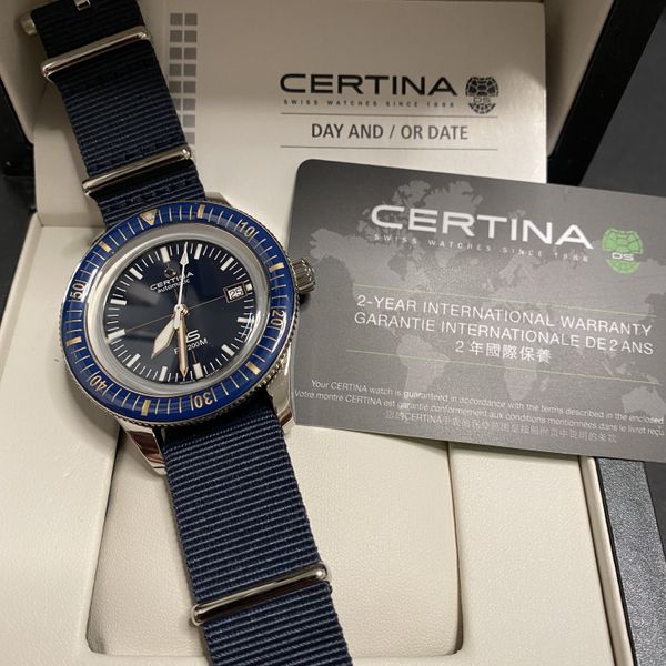 FS Certina DS PH 200M 2020 Edition (blue) | WatchCharts