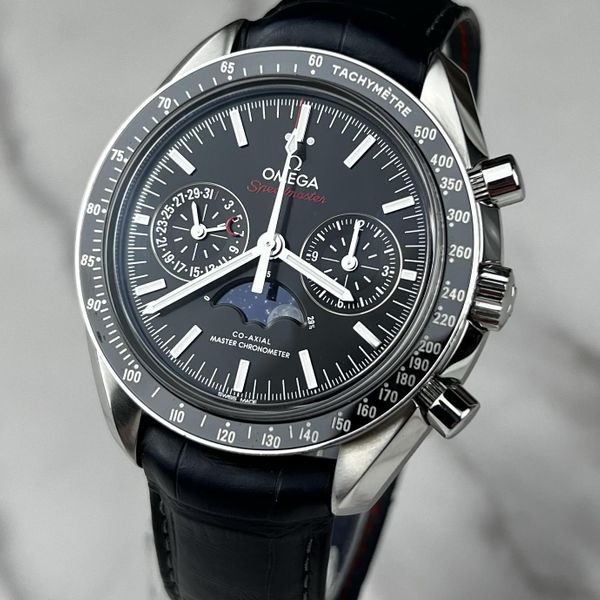 [WTS] Omega Speedmaster Moonphase Black Dial - Bracelet or Strap ...