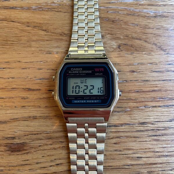 Casio A159WGE Unisex Digital Watch | WatchCharts Marketplace