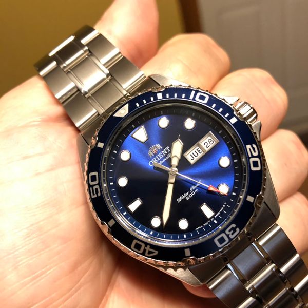 Orient Ray 2 Blue Dial | WatchCharts Marketplace