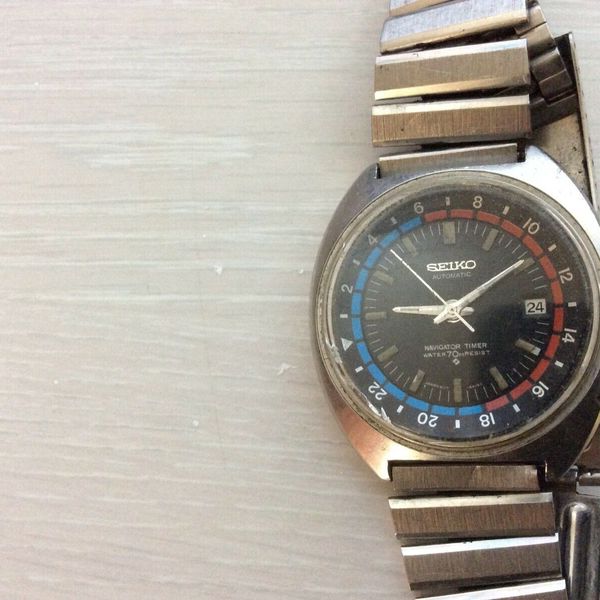 Seiko automatic navigator timer water 70m resist date watch | WatchCharts