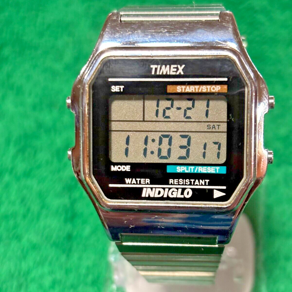 TIMEX CLASSIC DIGITAL WATCH- NEW BATTERY | WatchCharts Marketplace