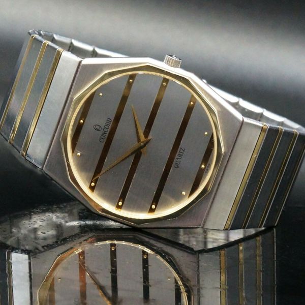 Stunning Concord Mariner SST 1581125V12 18K/SS 32mm Unisex Watch, NO ...
