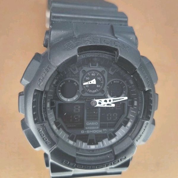 Casio Men's G-Shock 5081 GA-100 Analog/Digital Wristwatch | WatchCharts ...