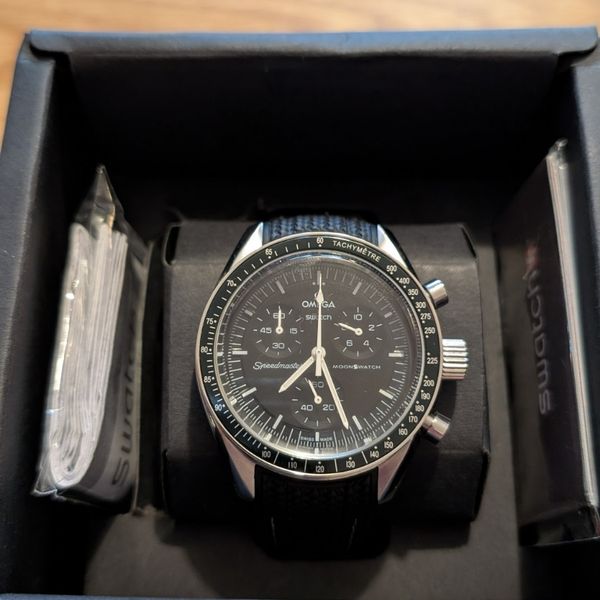 Swatch Omega Moonswatch Mission to the Moon - Metal Case | WatchCharts ...