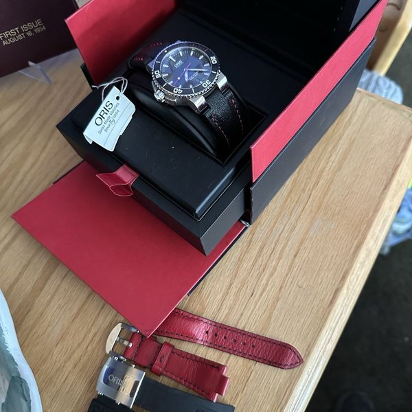 Oris Aquis Red Watch | WatchCharts Marketplace
