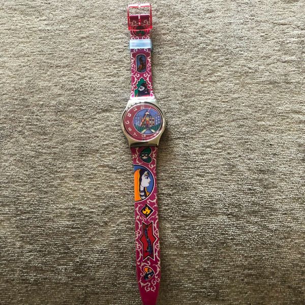 SWATCH WATCH GX125 DEHLI 1993 ORIGINAL | WatchCharts Marketplace