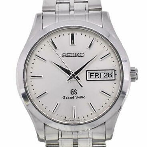 SEIKO Grand Seiko 9F83-9A30 Day date Stainless steel Quartz Men's Watch V#101575 | WatchCharts ...