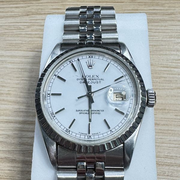 Rolex Datejust Stainless Men's Watch | WatchCharts Marketplace