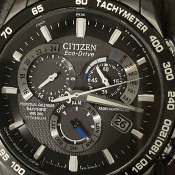 Citizen PCAT SUPER TITANIUM AT4010-50E. SAPPHIRE GLASS. | WatchCharts