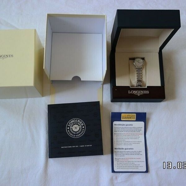 LONGINES MASTER COLLECTION STEEL AUTOMATIC KAL. L592.2 ETA A20L01 ...