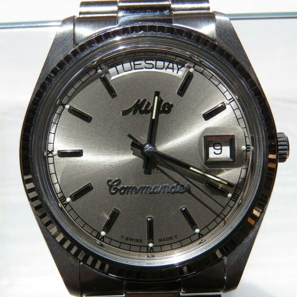 Mido Commander President Automatic Day Date | WatchCharts Marketplace