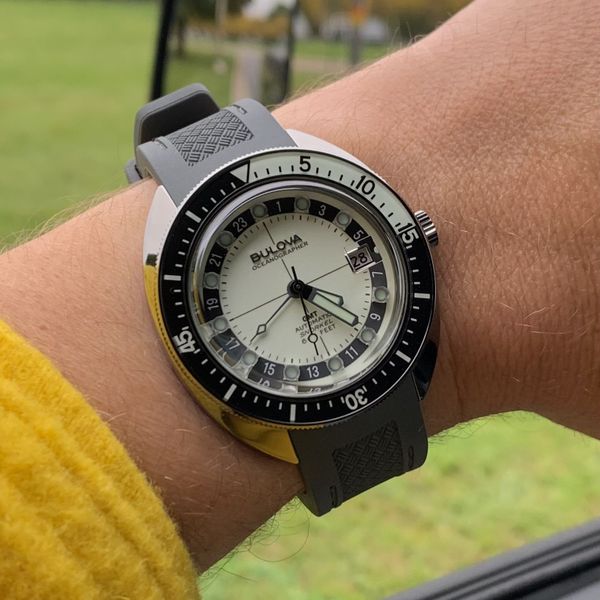Bulova Oceanographer GMT Full Lume 98B407 [$890 USD] | WatchCharts ...