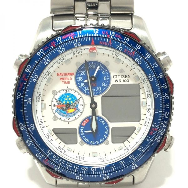 [New] [Used] CITIZEN Promaster Watch SS / Chronograph / Blue Impulse ...